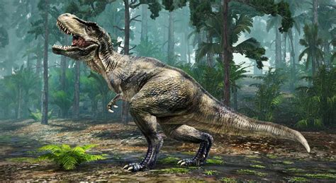 Tyrannosaurus Rex ‘tyrant Lizard 3d Scene Mozaik Digital Education