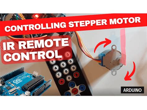 Controlling Stepper Motor 28byj 48 With Ir Remote And Arduino