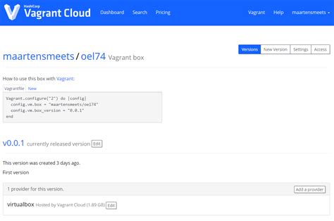 quickly create a virtualbox development vm with xe db using kickstart