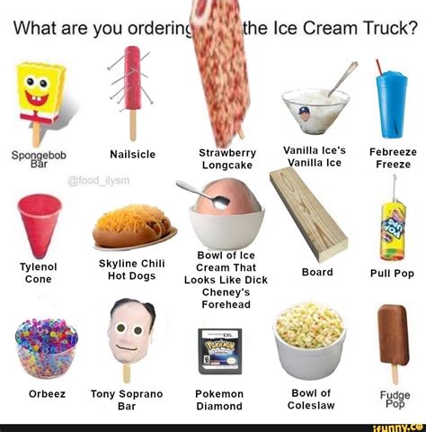 What Are You Ordering Ww Spongebob Nailsicle Strawberry Vanilla Ices