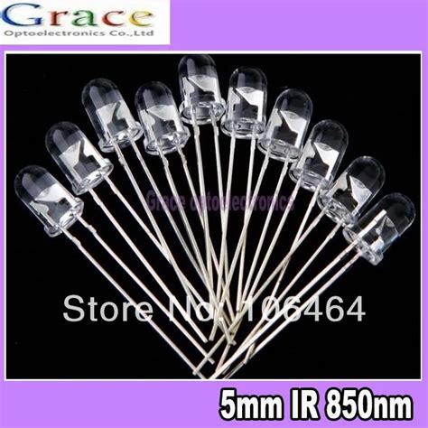 5mm Infrared Ir Led Night Vision 850nm Luminous Diode Led Bulb Lamp