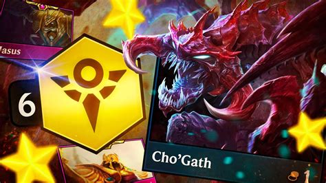 Infinite Hp 3 Star ⭐⭐⭐ Cho Gath With The Reworked Shurima Is Op
