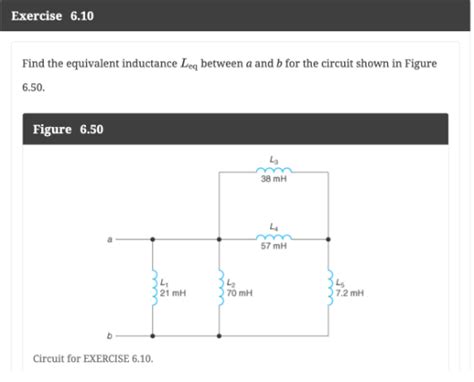 Solved Find The Equivalent Inductance Leq Between A And B