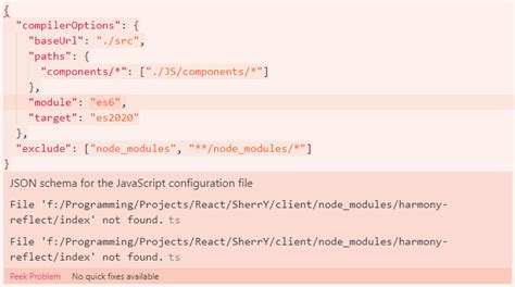 javascript how to integrate exist project with jsconfig stack overflow
