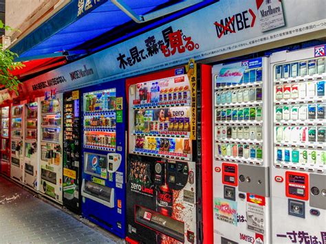 Vending Machines Tokyo Japan Hilarystyle