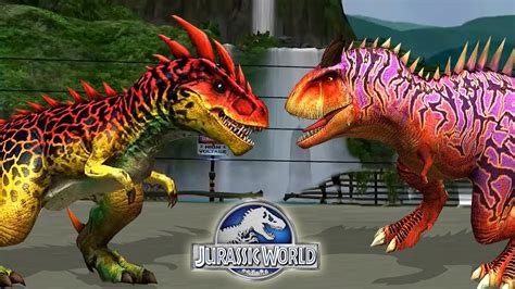 Allosaurus Vs Carnotaurus Jurassic Tournament Jurassic World The