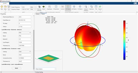 Antenna Designer Design Visualize And Analyze Antennas Matlab