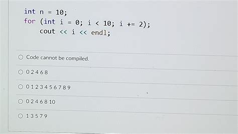 solved int n 10 for int i 0 i