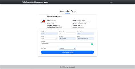 flight reservation management system in python using django free source