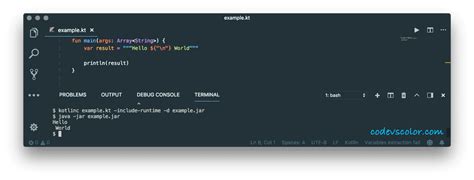kotlin string template explanation with examples