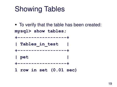 ppt introduction to mysql powerpoint presentation free