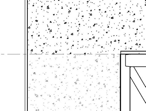 concrete hatch pattern lineweight not