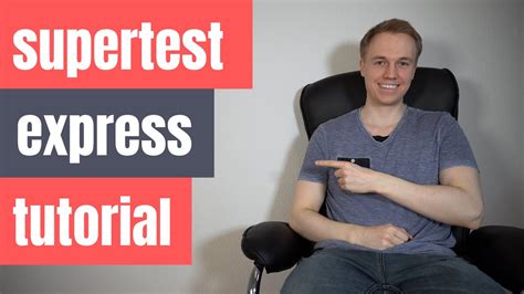 supertest express tutorial node rest api testing youtube