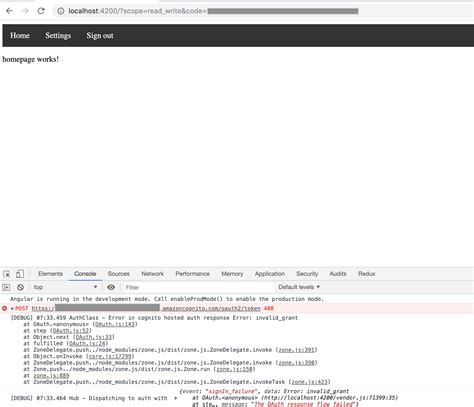 angular stripe connect code processed by aws amplify