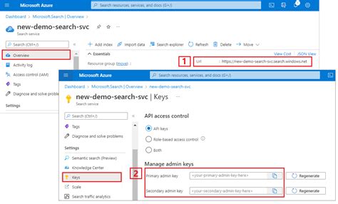 دليل التشغيل السريع إنشاء فهرس بحث في azure cognitive search