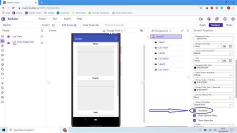 how to make listview scrollable when screen is scrollable discuss
