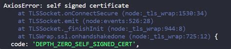 javascript configuring certificates in axios using nest js stack
