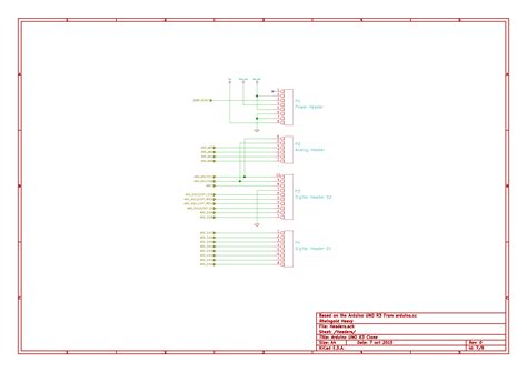 arduino uno schematic atmega328p pcb circuits