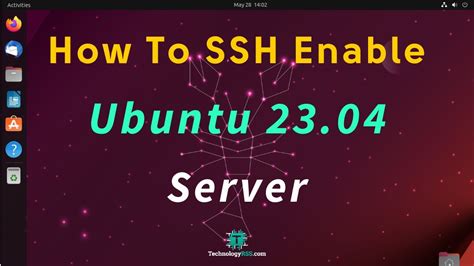 How To Ssh Enable Ubuntu 23 04 Server Youtube