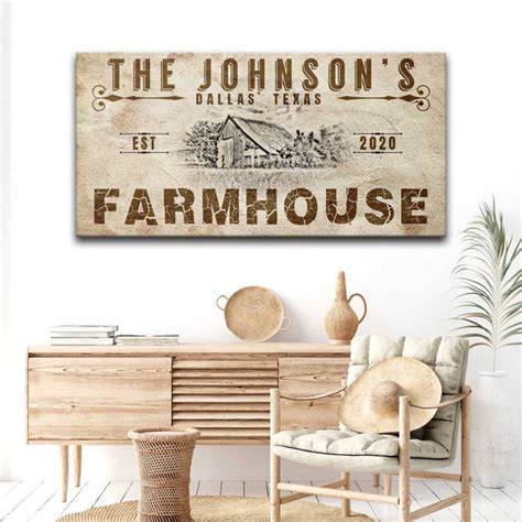 Creating A Cozy Ambiance With Farmhouse Canvas Wall Art Tailored