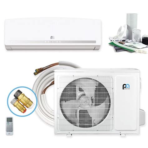 Perfect Aire Diy 18 000 Btu 16 Seer Quick Connect Ductless Mini Split