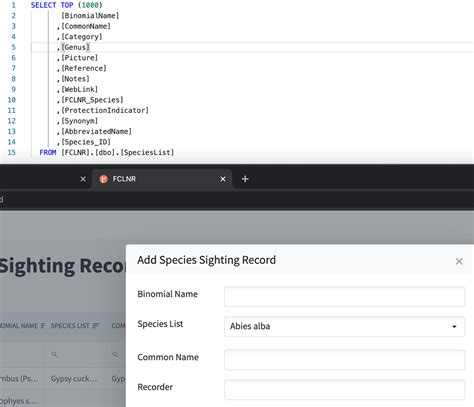 populate a text box indexed from a listbox selection radzen ide