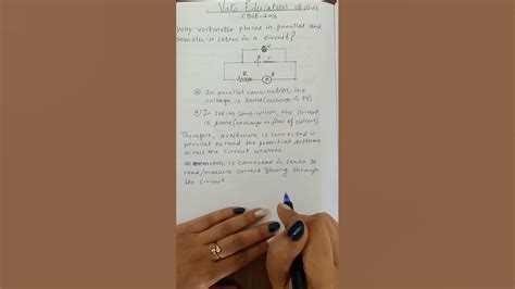 Why We Use Voltmeter In Parallel And Ammeter In Series In A Circuit