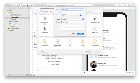 swiftui framework introduction building a simple table view
