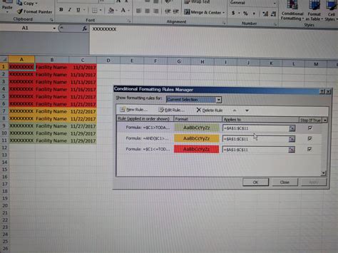 trouble being able to highlight an entire row based on