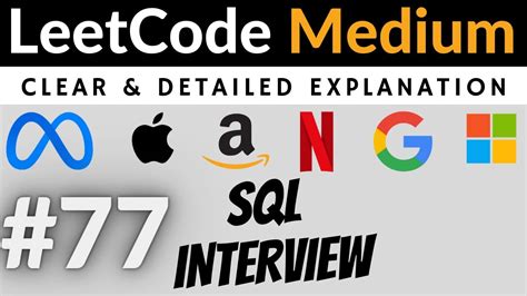 leetcode medium 2238 interview sql question with detailed explanation