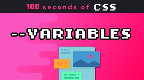 css variables in 100 seconds youtube