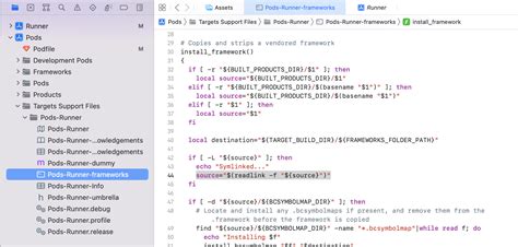 flutter xcode 14 command phasescriptexecution failed with a nonzero