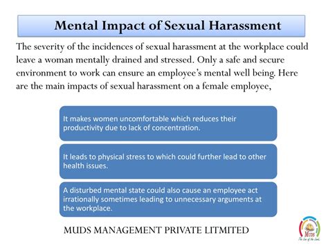 Ppt Fighting Sexual Harassment At Workplace How It Affects Women