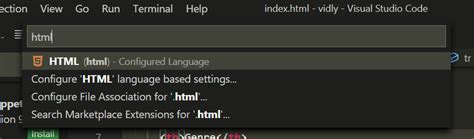 python can t find django html in select language mode in vs code