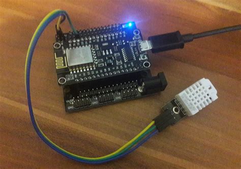 micropython on nodemcu for temperature and humidity