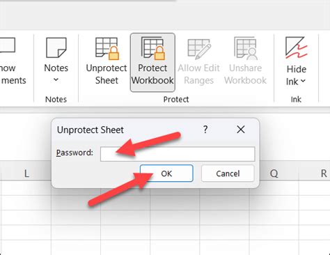How To Unprotect An Excel Worksheet Or Workbook With Or Without