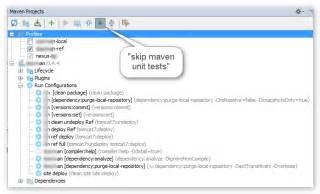 unit testing running isolated tests without relying on terminal