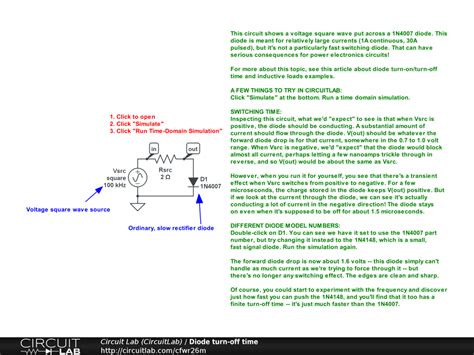 How To Use A Diode In Circuit Wiring Diagram