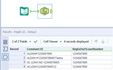 solved find string in field extract certain number of cha alteryx