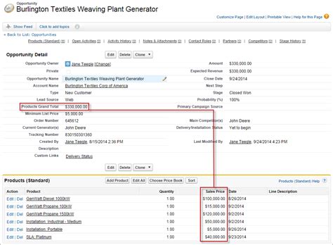 implementing roll up summary fields unit salesforce trailhead