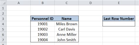 excel formula last row number in range excelchat