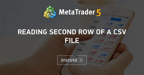 reading second row of a csv file pivot points mql4 and metatrader 4