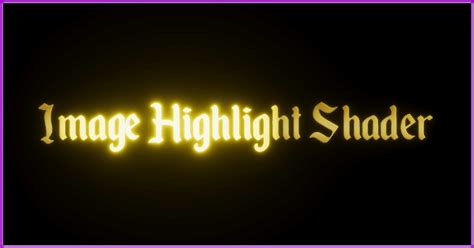Image Highlight Shader Shader Graph Assets Vfx Shaders Unity