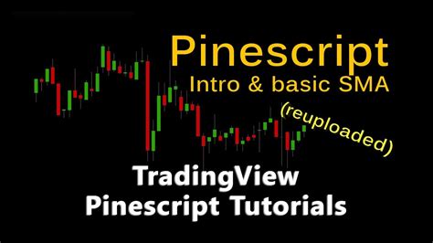 trading view pinescript tutorial 01 intro and basic sma better