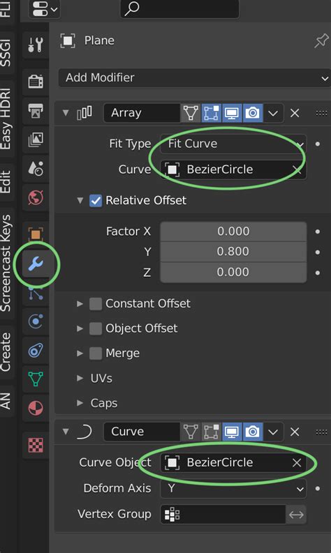 modifiers array instances do not follow the path of the curve