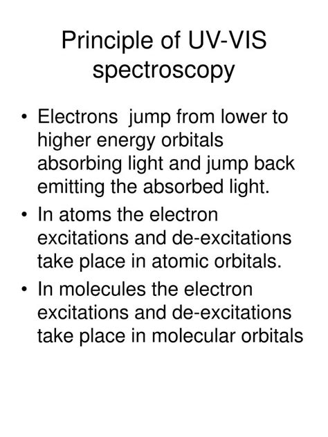Uv Visible Spectrophotometer Working Principle At Jason Lambert Blog