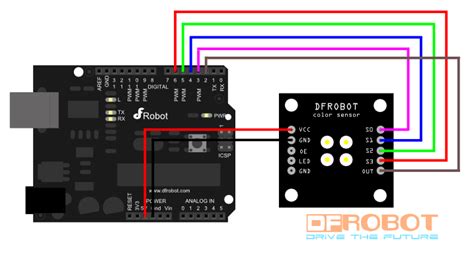 arduino chameleon using tcs3200