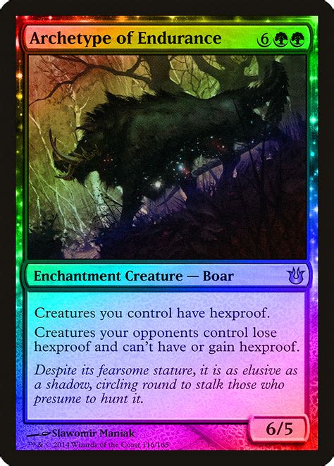 Losse Kaarten Archetype Of Imagination Foil Born Of The Gods Nm M Blue