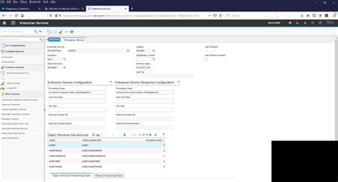 maximo json mapping looking for an example