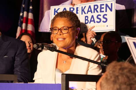 Karen Bass Moves Closer To Becoming First Black Woman Mayor Of Los